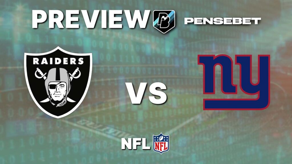 Las Vegas Raiders vs New York Giants - Pronostic NFL gratuit et ...